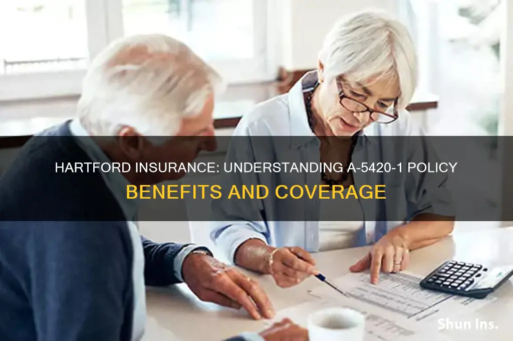 Hartford Insurance: Understanding A-5420-1 Policy Benefits And Coverage ...