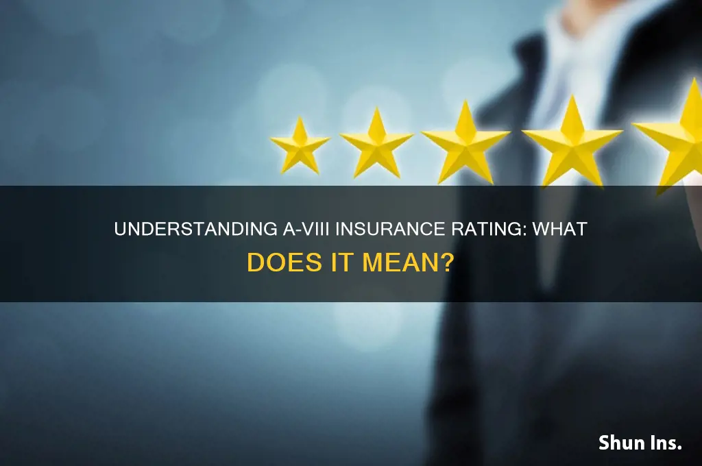 Understanding A-Viii Insurance Rating: What Does It Mean? | ShunIns