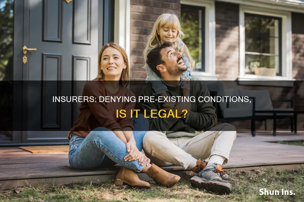 Insurers: Denying Pre-Existing Conditions, Is It Legal? | ShunIns