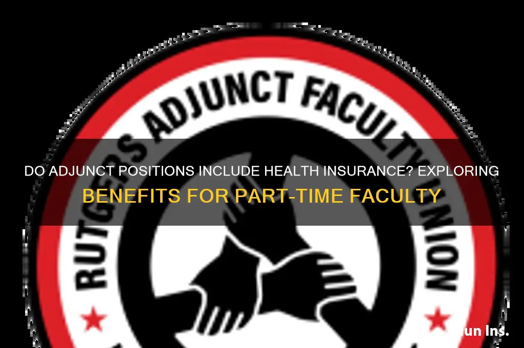 Do Adjunct Positions Include Health Insurance? Exploring Benefits For ...