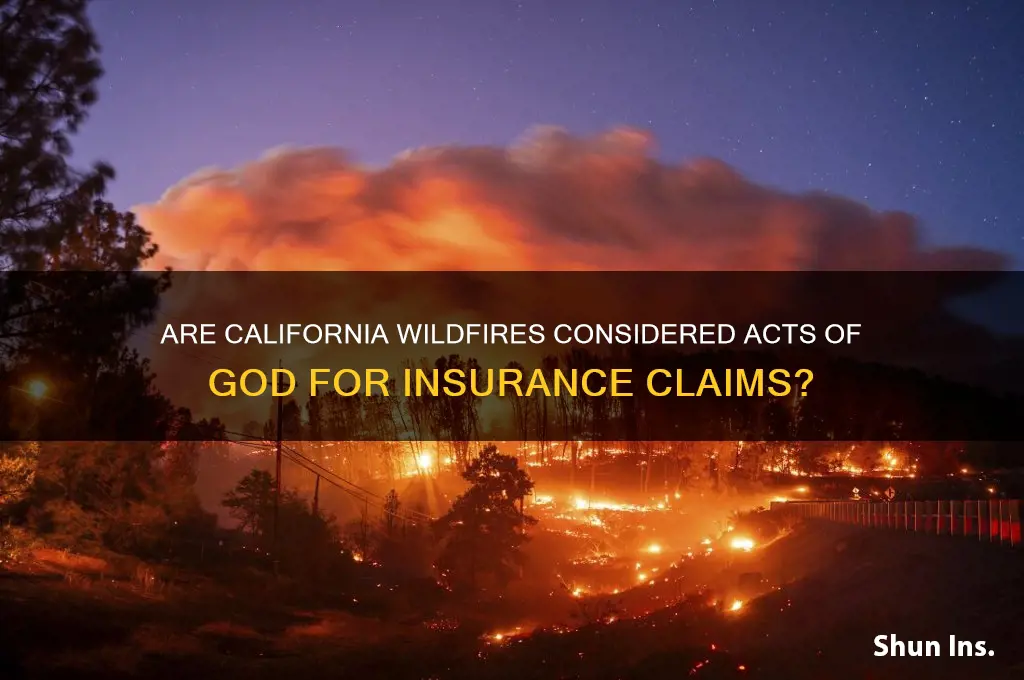 Are California Wildfires Considered Acts Of God For Insurance Claims ...