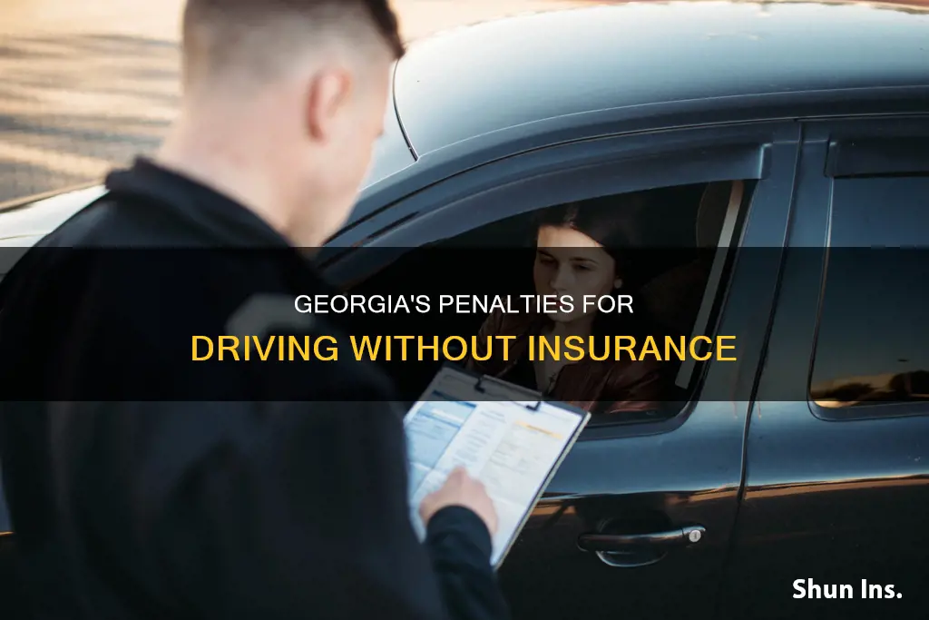 Driving Without Insurance In Ga First Offense