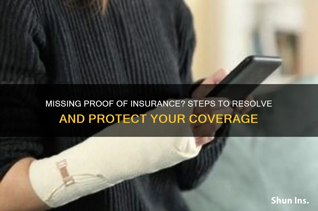 Missing Proof Of Insurance? Steps To Resolve And Protect Your Coverage ...