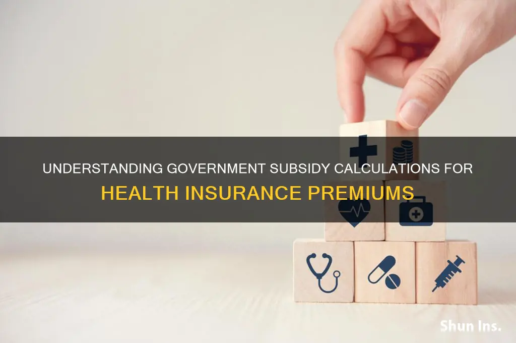 Understanding Government Subsidy Calculations For Health Insurance ...
