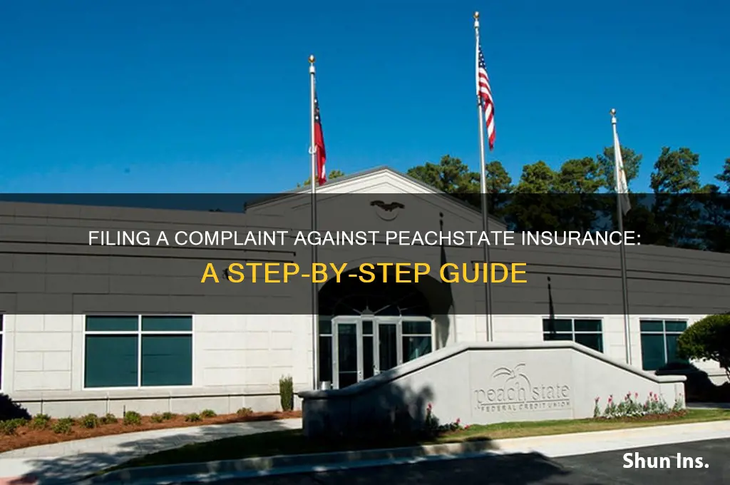 Filing A Complaint Against Peachstate Insurance: A Step-By-Step Guide ...