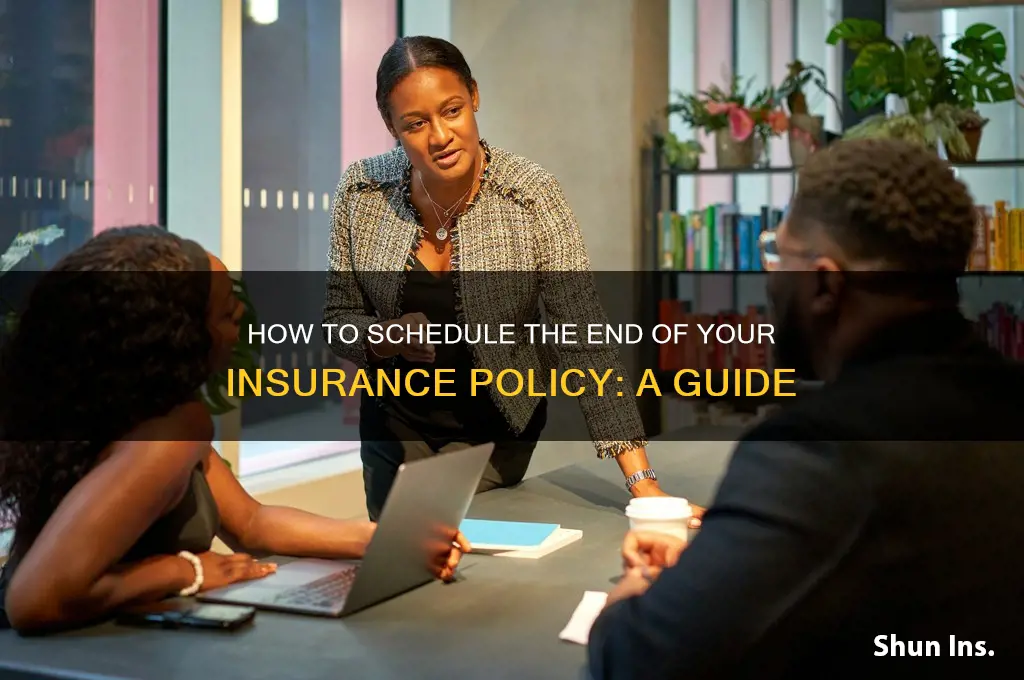 How To Schedule The End Of Your Insurance Policy: A Guide | ShunIns