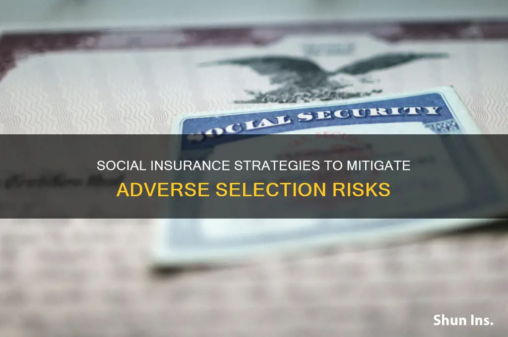 Social Insurance Strategies To Mitigate Adverse Selection Risks | ShunIns