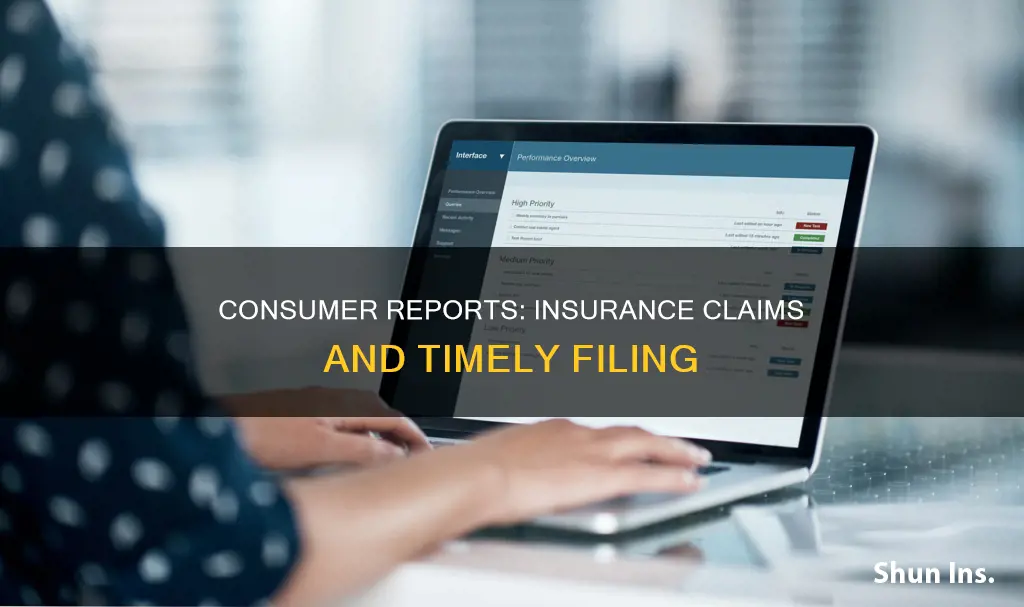 Consumer Reports: Insurance Claims And Timely Filing | ShunIns