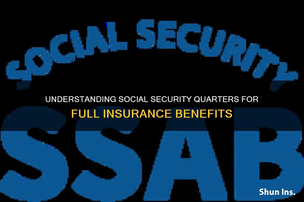 Understanding Social Security Quarters For Full Insurance Benefits ...