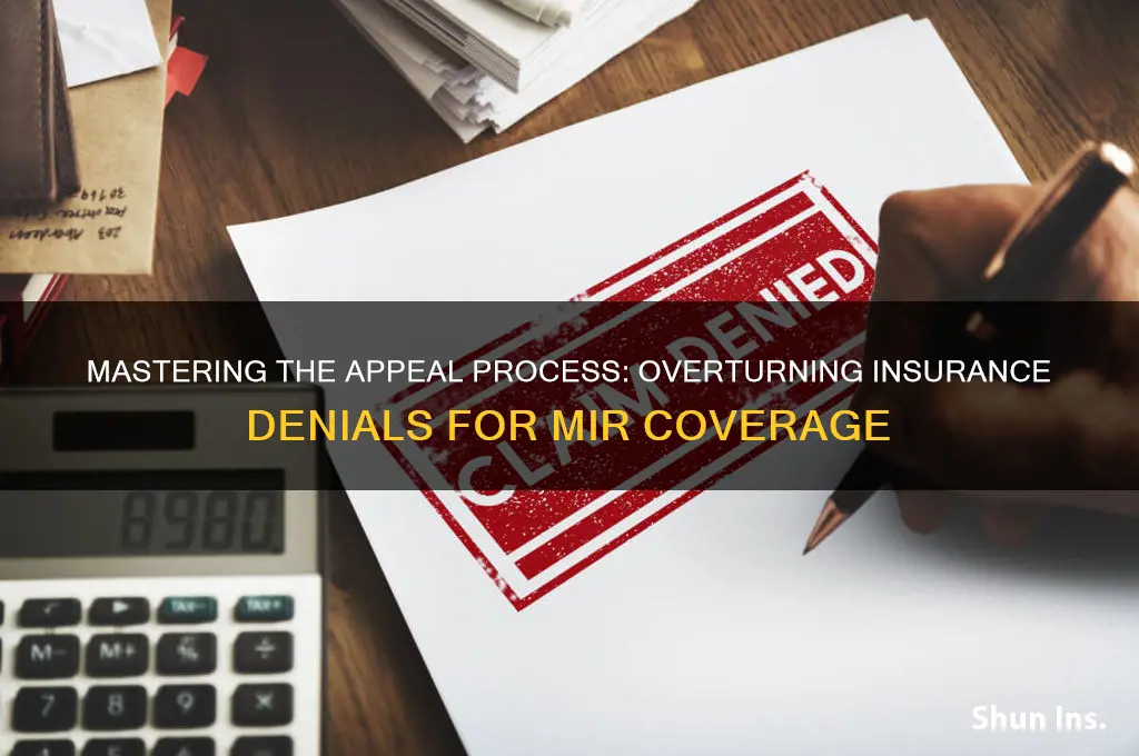 Mastering The Appeal Process: Overturning Insurance Denials For Mir ...