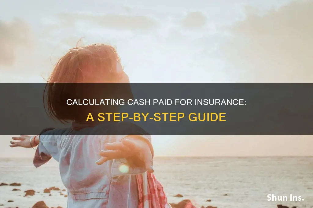 Calculating Cash Paid For Insurance: A Step-By-Step Guide | ShunIns