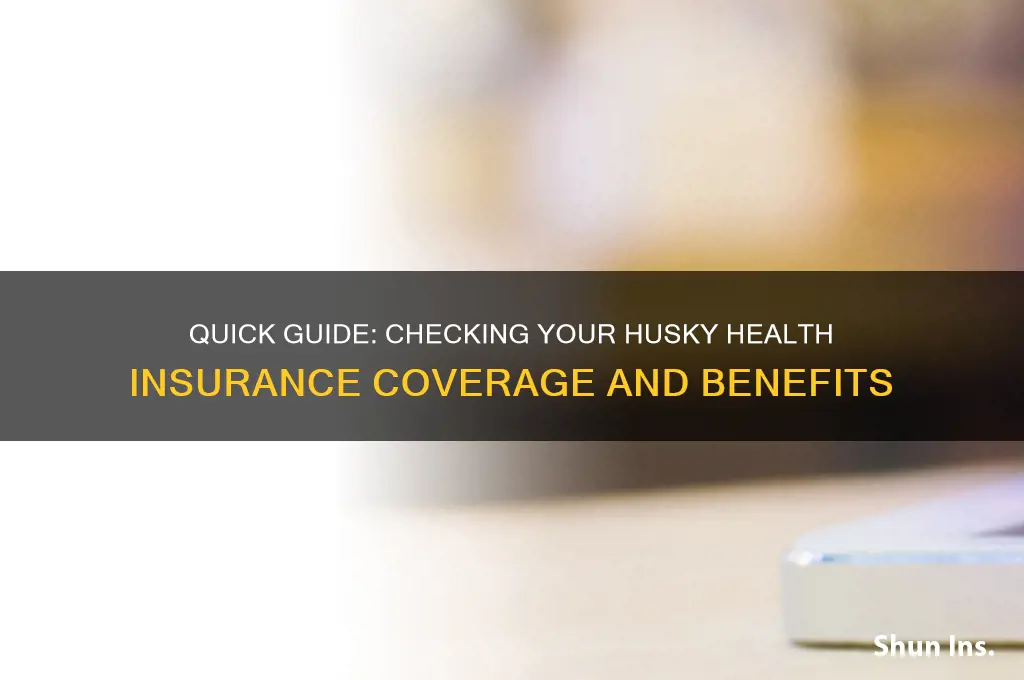 Quick Guide: Checking Your Husky Health Insurance Coverage And Benefits ...