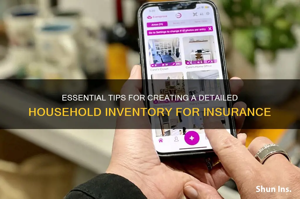 Essential Tips For Creating A Detailed Household Inventory For ...