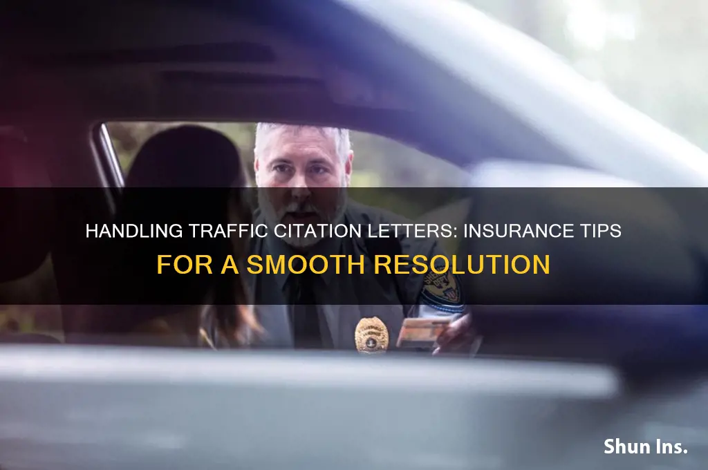 Handling Traffic Citation Letters: Insurance Tips For A Smooth ...