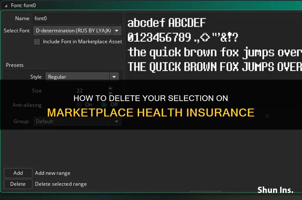 How To Delete Your Selection On Marketplace Health Insurance | ShunIns