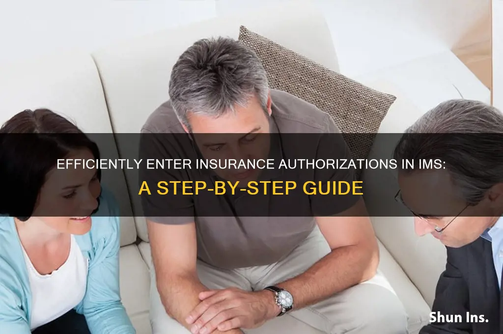 Efficiently Enter Insurance Authorizations In Ims: A Step-By-Step Guide ...