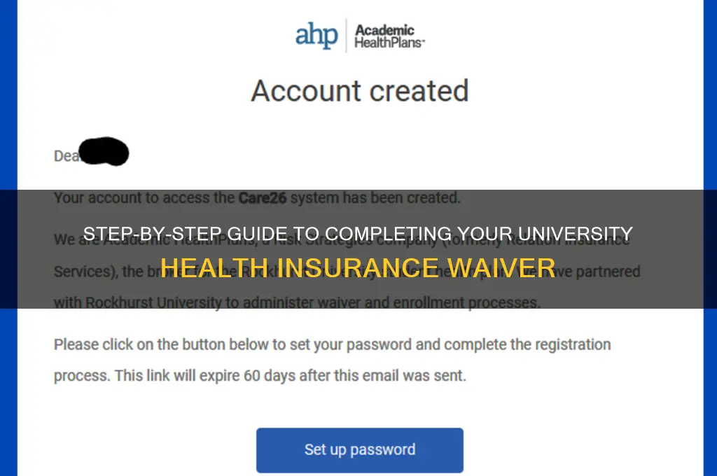 Step-By-Step Guide To Completing Your University Health Insurance ...