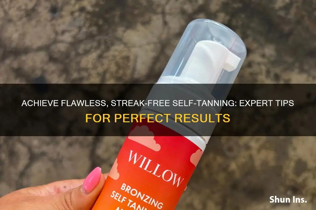 Achieve Flawless, Streak-Free Self-Tanning: Expert Tips For Perfect ...