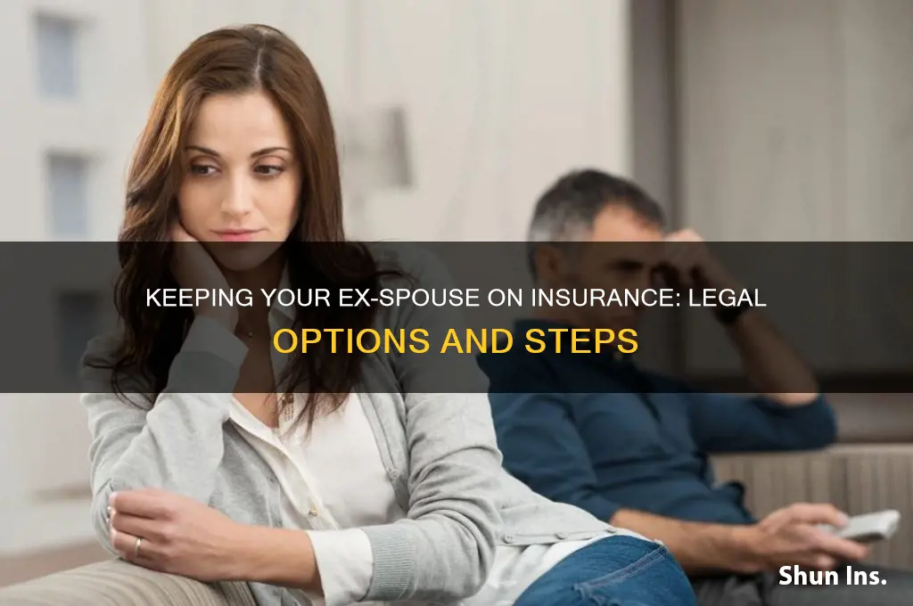 Keeping Your Ex-Spouse On Insurance: Legal Options And Steps | ShunIns