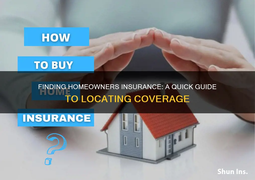 Finding Homeowners Insurance: A Quick Guide To Locating Coverage | ShunIns