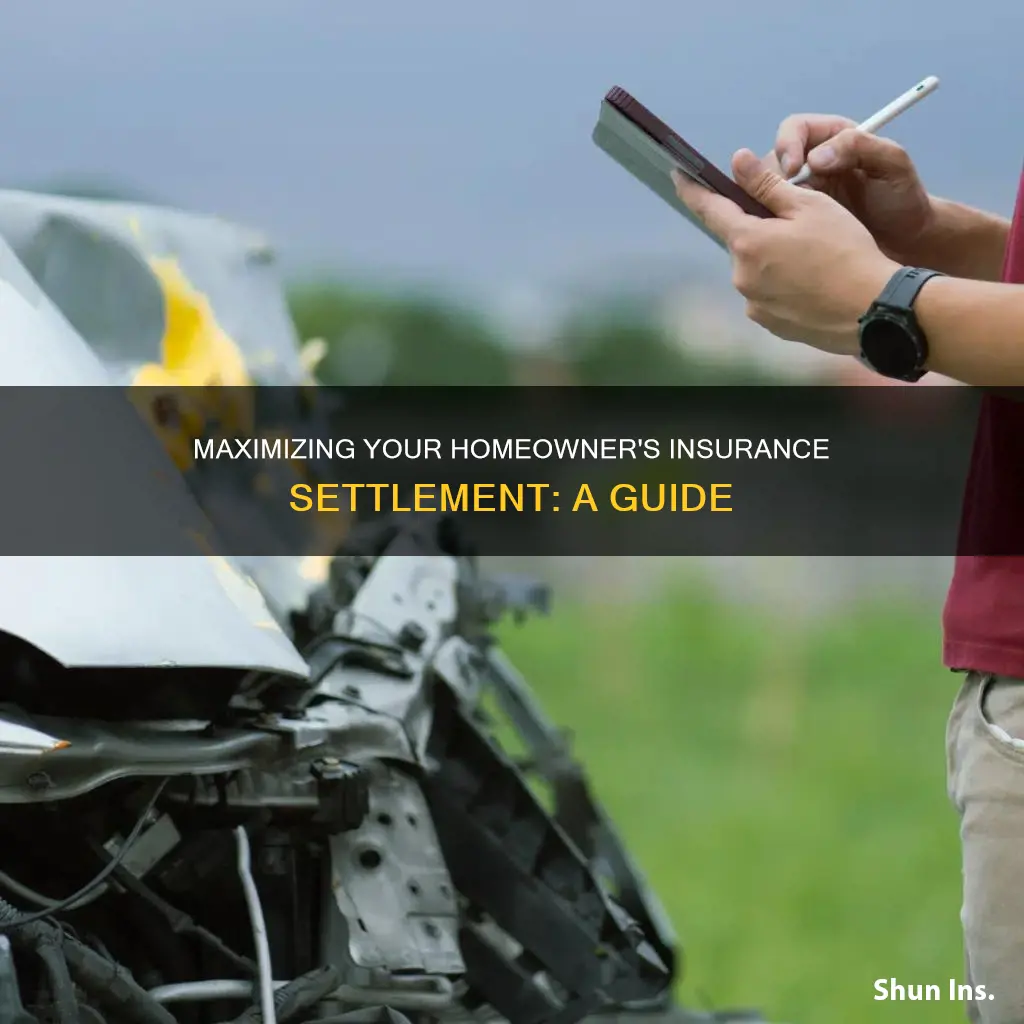 Maximizing Your Homeowner's Insurance Settlement: A Guide | ShunIns
