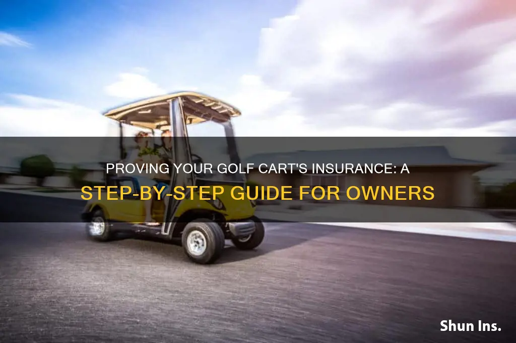 Proving Your Golf Cart's Insurance: A Step-By-Step Guide For Owners ...