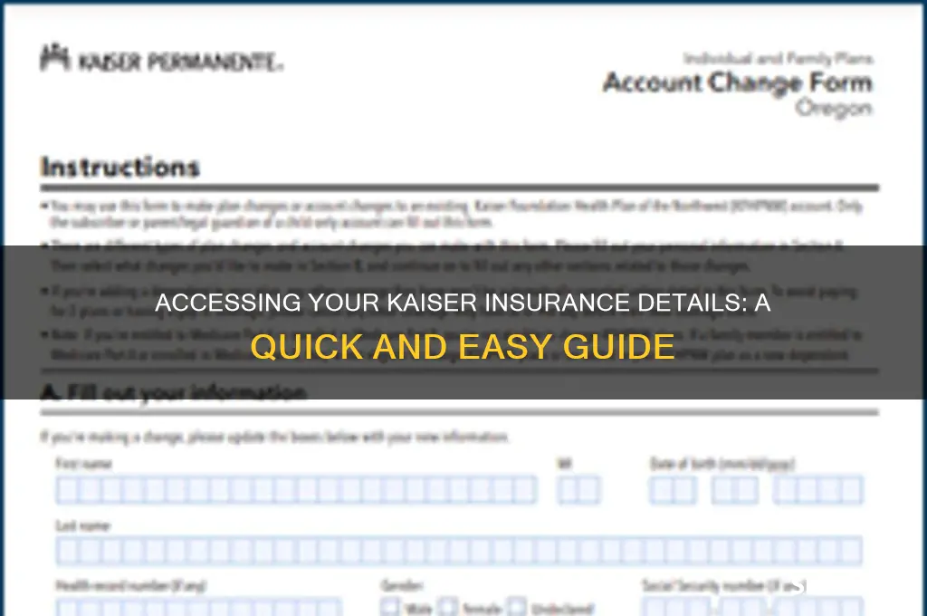 Accessing Your Kaiser Insurance Details: A Quick And Easy Guide | ShunIns