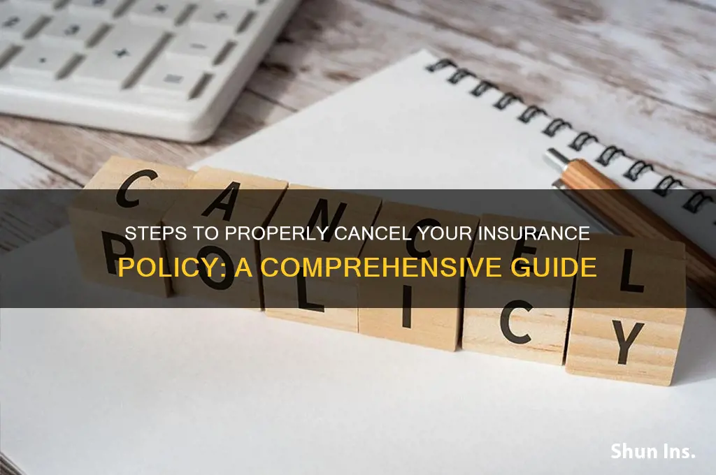 Steps To Properly Cancel Your Insurance Policy: A Comprehensive Guide ...