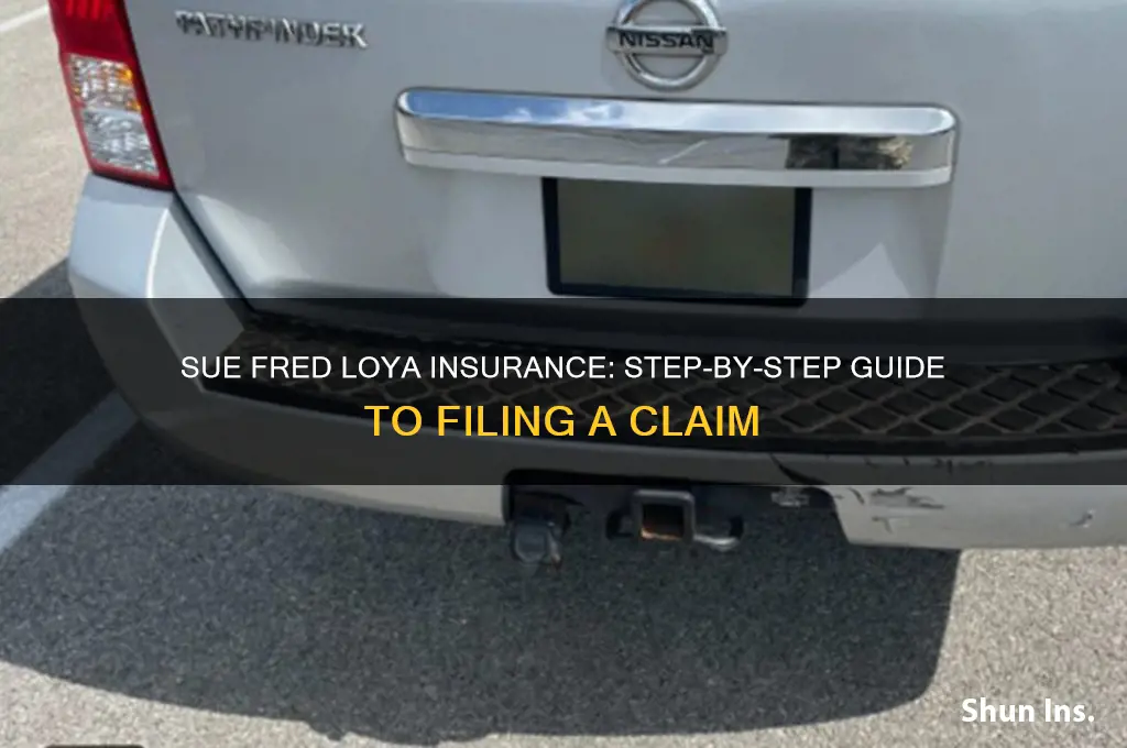 Sue Fred Loya Insurance: Step-By-Step Guide To Filing A Claim | ShunIns