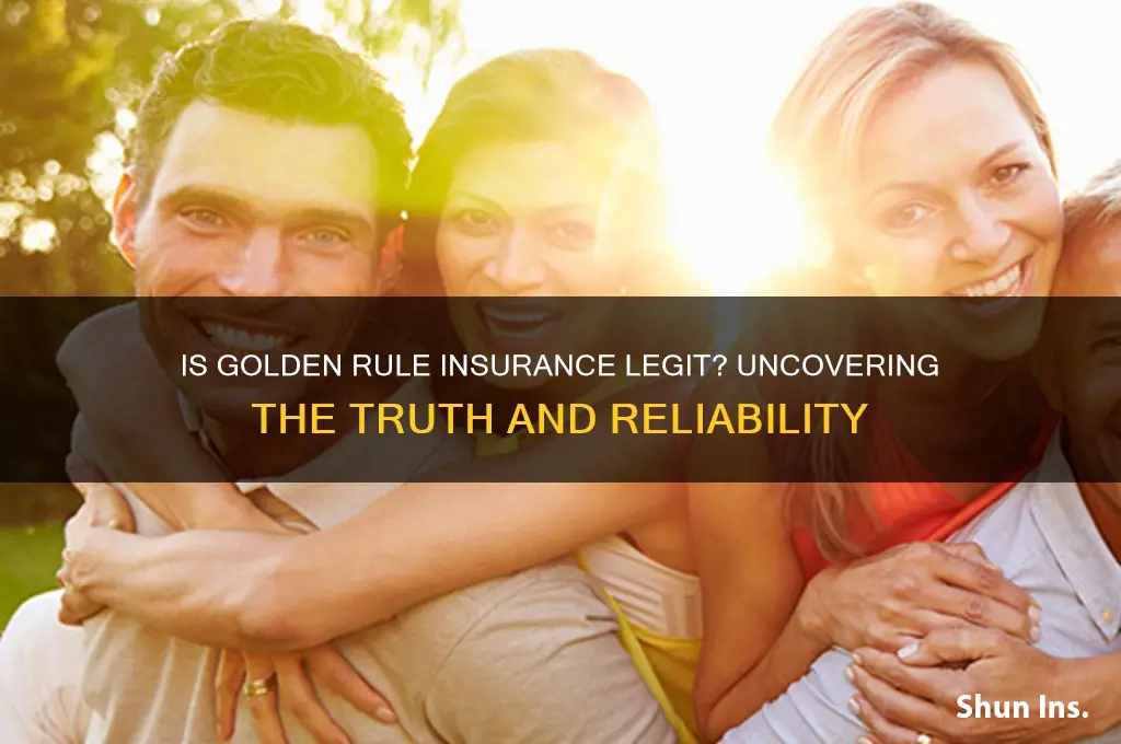 Is Golden Rule Insurance Legit? Uncovering The Truth And Reliability ...