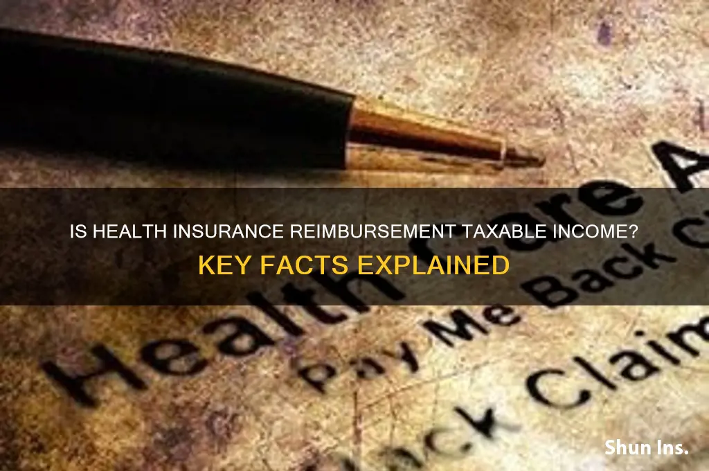Is Health Insurance Reimbursement Taxable Income? Key Facts Explained ...