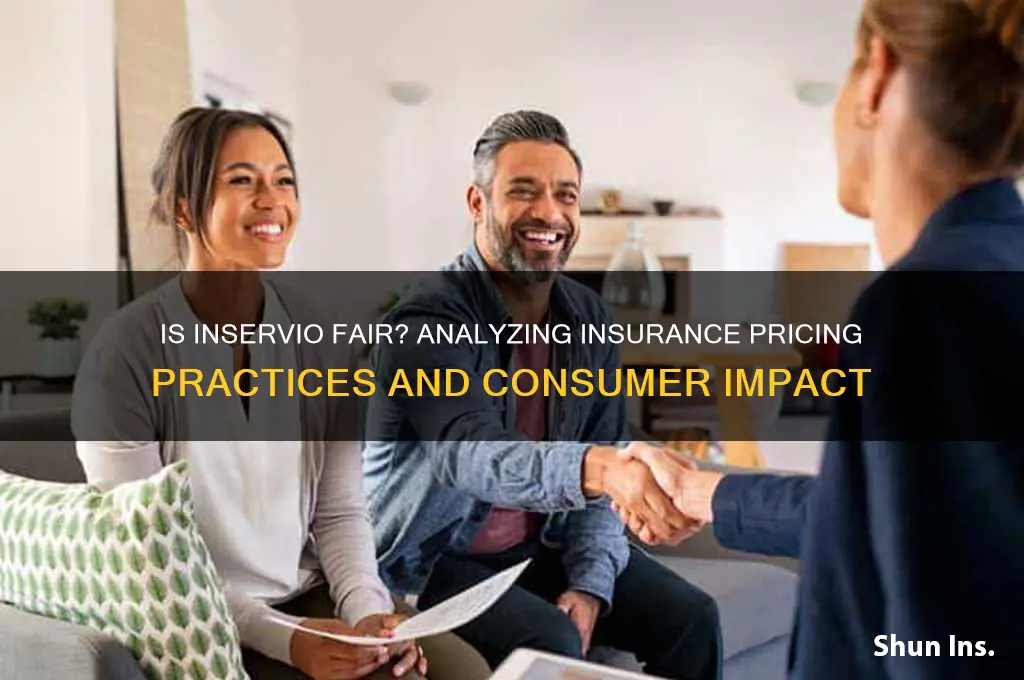 Is Inservio Fair? Analyzing Insurance Pricing Practices And Consumer ...