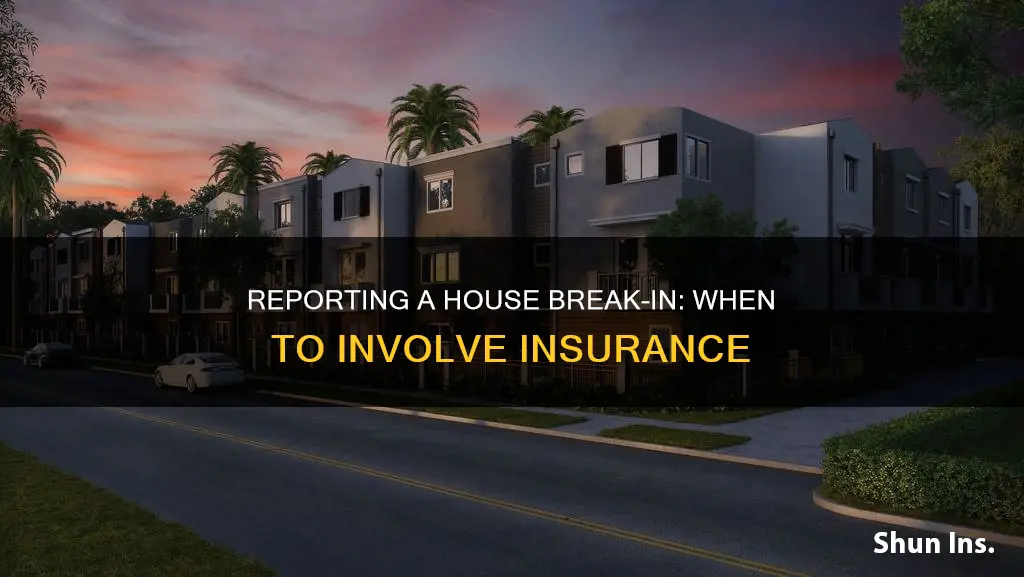 Reporting A House Break-In: When To Involve Insurance | ShunIns