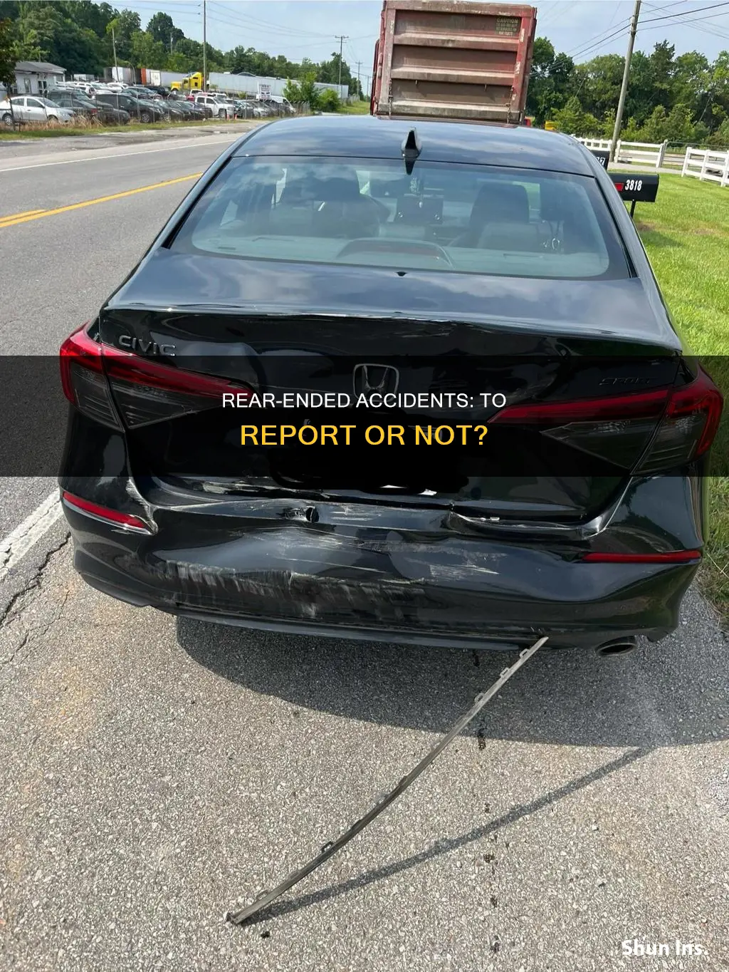 Rear-Ended Accidents: To Report Or Not? | ShunIns