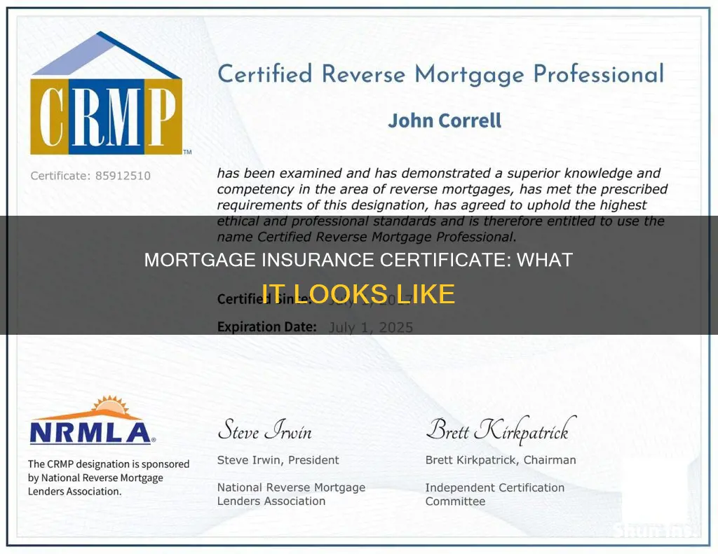Mortgage Insurance Certificate: What It Looks Like | ShunIns