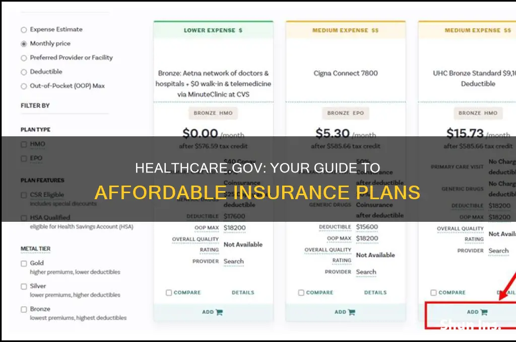 Healthcare.Gov: Your Guide To Affordable Insurance Plans | ShunIns