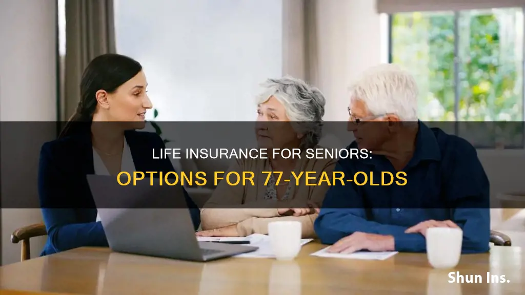 Life Insurance For Seniors: Options For 77-Year-Olds | ShunIns
