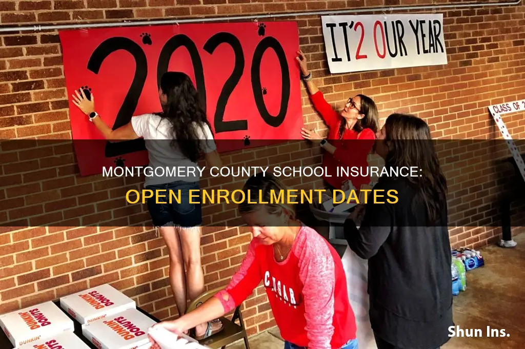 Montgomery County School Insurance: Open Enrollment Dates | ShunIns