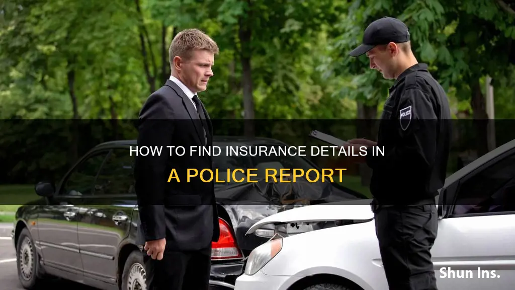 How To Find Insurance Details In A Police Report | ShunIns