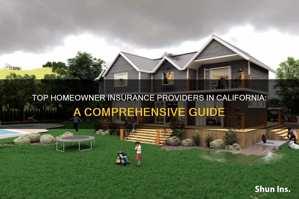 Top Homeowner Insurance Providers In California: A Comprehensive Guide ...