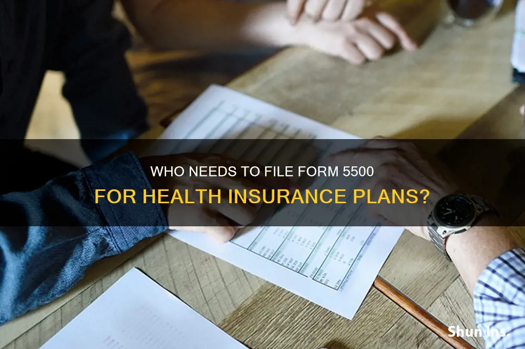 Who Needs To File Form 5500 For Health Insurance Plans? | ShunIns