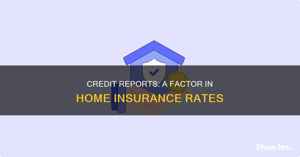 Credit Reports: A Factor In Home Insurance Rates | ShunIns