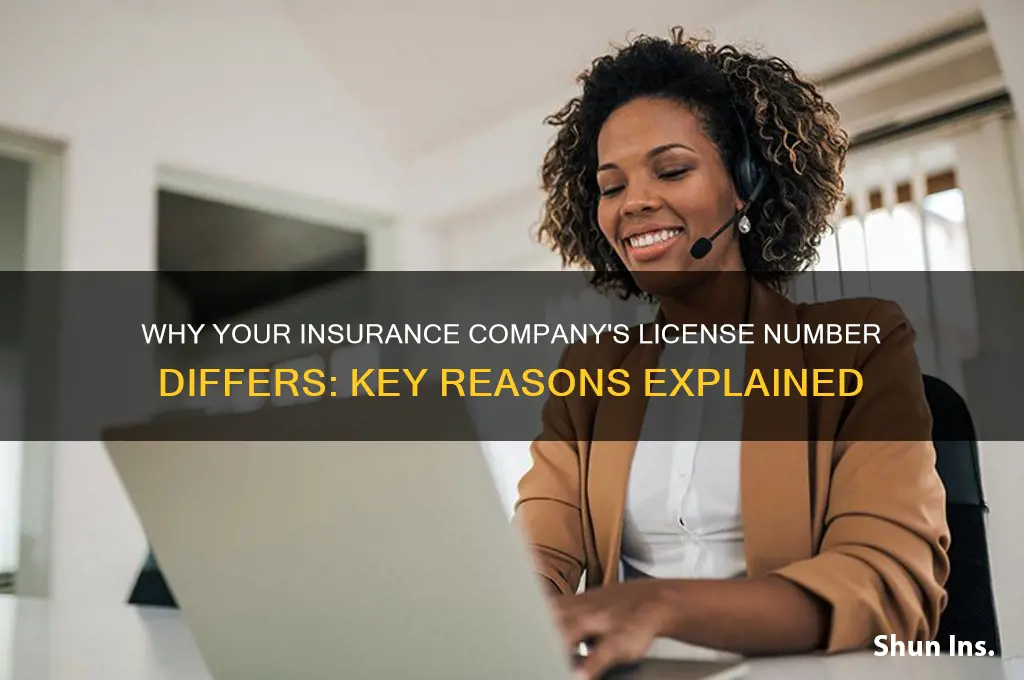 Why Your Insurance Company's License Number Differs: Key Reasons ...